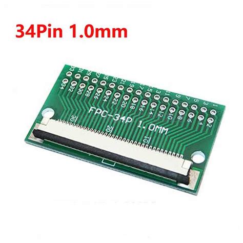Ffc Fpc Adapter Board 1mm To 2 54mm Soldered Connector