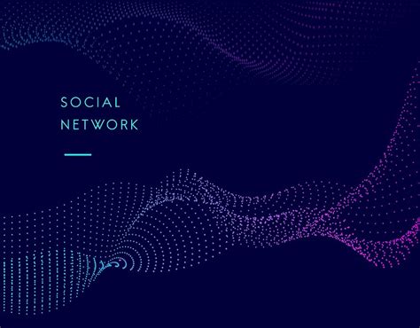 Data Visualization Particle Dynamic Wave Premium Vector Rawpixel