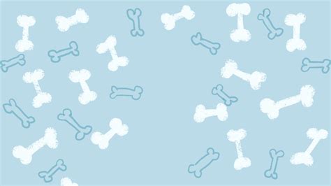 Fondo De Vector De Hueso De Perro De Dibujos Animados Infantil
