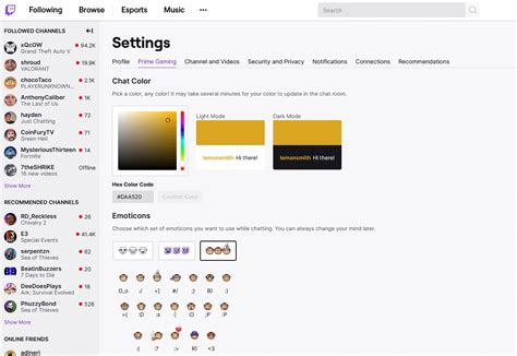 How To Change Color Of Twitch Name Wood Jenny