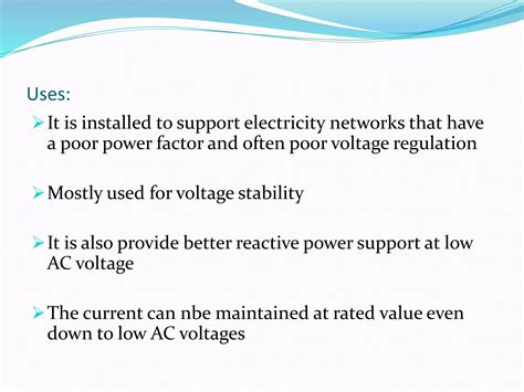 Flexible Ac Transmission System Pptx
