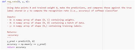 Task 2 Multinomial Logistic Regression Softmax