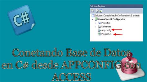 Como Hacer Una Cadena De Conexion Desde Appconfig Vict Program Youtube