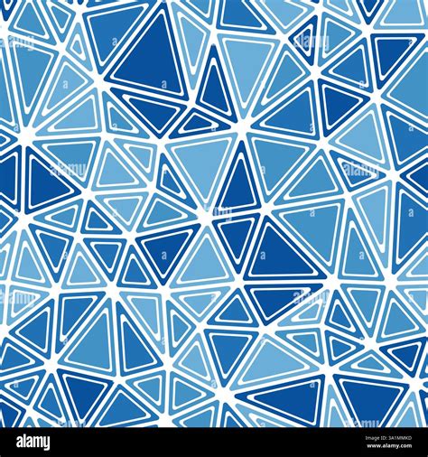 Mosaic Background Rounded Solid Shapes In Frames Medium Triangles Size Monotone Style