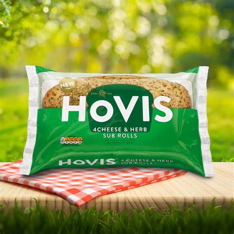 Hovis® 4 Cheese And Herb Sub Rolls