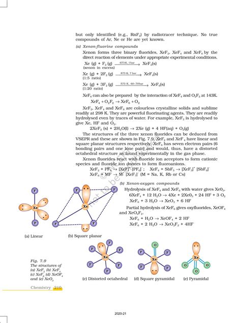 The P Block Elements Ncert Book Of Class 12 Chemistry Part I