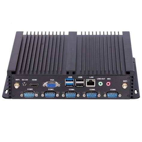 Fanless Embedded Industrial Mini Pc