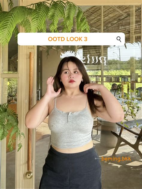 Ootd สาวอวบ 🧚🏻🫧 ใครบอกสาวอวบแต่งตัวสวยไม่ได้ มาดูนี่ แกลเลอรีที่โพสต์โดย Earh 🍒 Lemon8