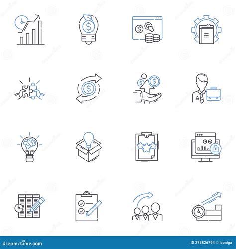 Flexibility And Adaptability Line Icons Collection Versatile Agile