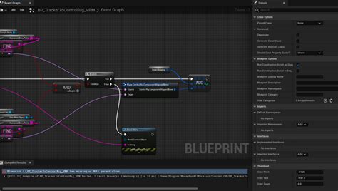 Errors Compiling Blueprints Issue Akiya Research Institute MocapForAll Receiver Plugin