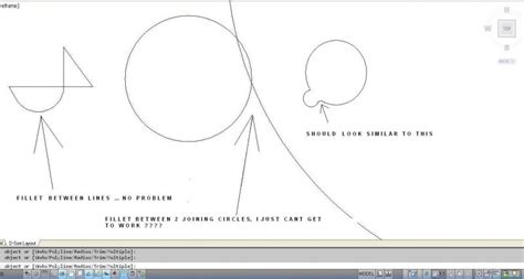 Fillet Between 2 Circles Autocad Beginners Area Autocad Forums