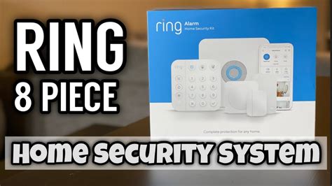 step by step complete set up ring security system 8 piece alarm