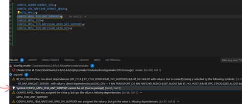 Nrf5340 Audio Dk With Nrf21540 Fem Shield Configuration Nordic Qanda