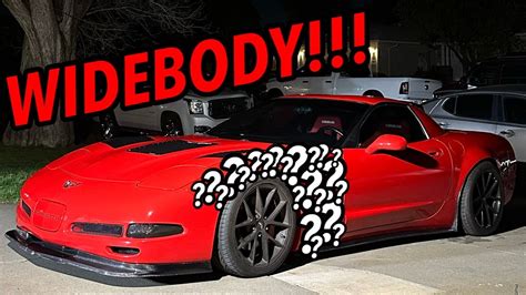Full Widebody Kit Installed On The C5 Corvette Frc” Youtube
