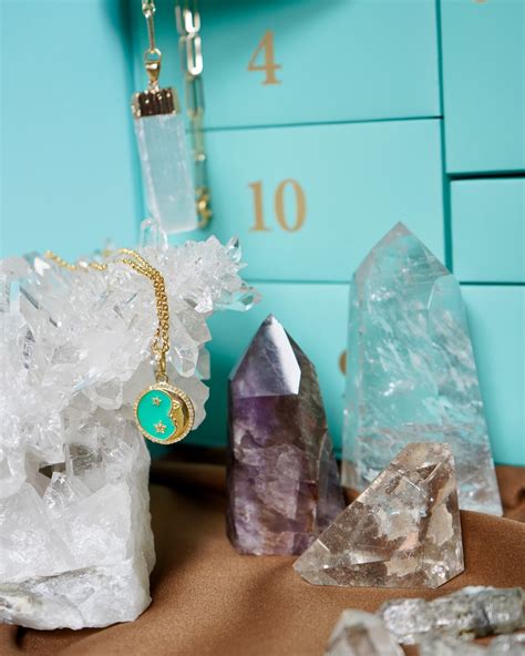 The 12 Days Of Crystalmas Calendar By Carpé Crystals X Luna Menta Jewellery Luna Menta