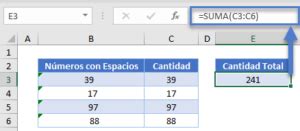 Ejemplos de la Función ESPACIOS Excel VBA y Google Sheets Automate Excel