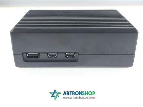 เคส Raspberry Pi 5 อลูมิเนียม ระบายความร้อน B Artronshop บอร์ด