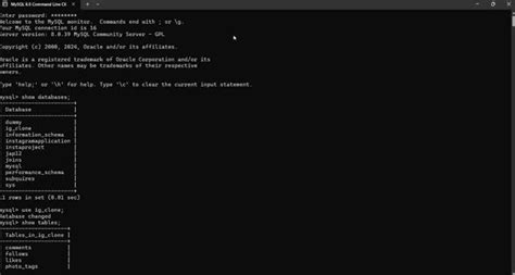 Saiganesh K On Linkedin Sql Database Instagramclone Projectshowcase Techskills