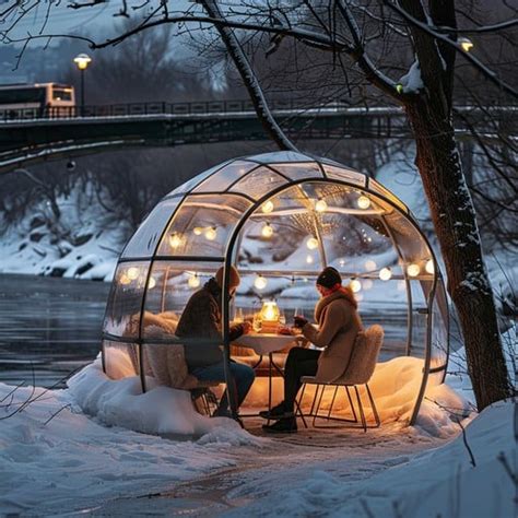 Free Igloo Dining Experience Image Download At Stockcake