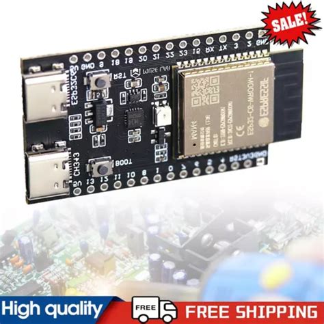 Esp32 C6 Development Board Dual Type C Esp32 C6 Wroom 1 Core Board 512kb Sram ~g £769 Picclick Uk