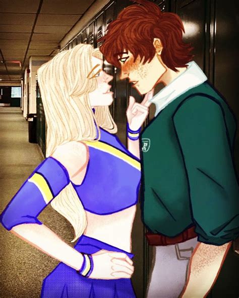 Cheerleader Elsa X Nerd Hiccup