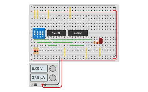 Circuit Design Xor Gate Using Nand Gate Tinkercad