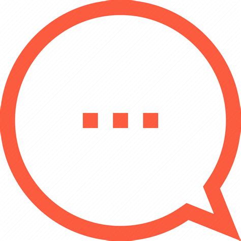 Bubble Chat Dots Message Speech Typing Icon Download On Iconfinder