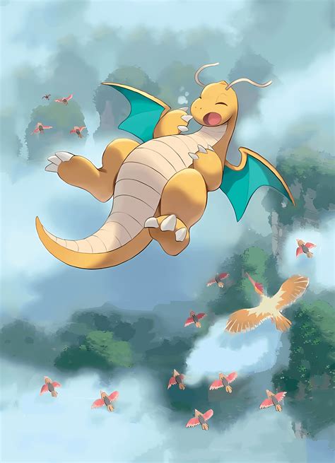 Pokemon Coloring Pages Dragonite