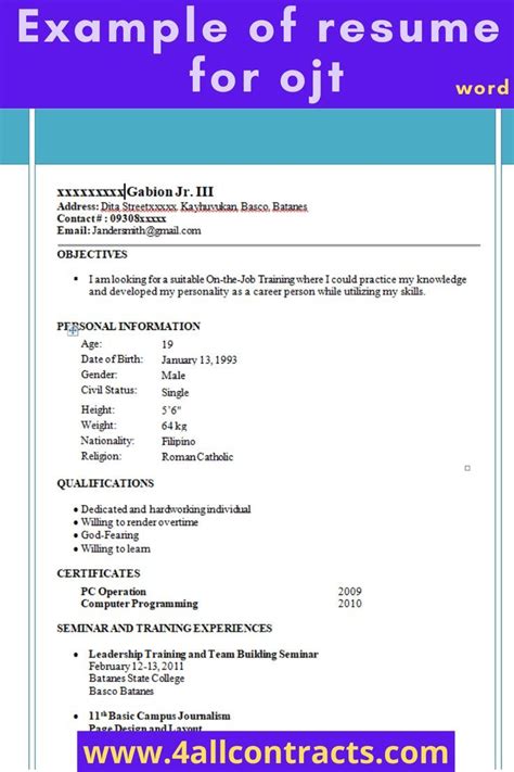 Ojt Training Template Social Media Template