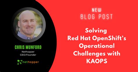 Solving Red Hat Openshifts Operational Challenges With Kaops