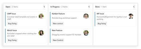 Getting Started With Winui Kanban Control Syncfusion