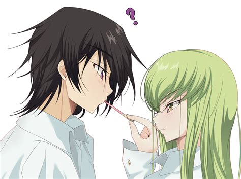 Cc And Lelouch Vi Britannia Code Geass Drawn By Budgiepon Danbooru