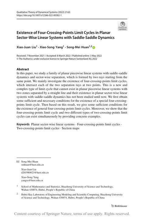 Existence Of Four Crossing Points Limit Cycles In Planar Sector Wise Linear Systems With Saddle