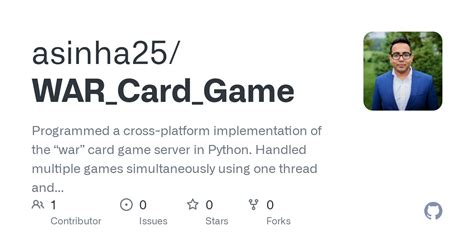 Github Asinha War Card Game Programmed A Cross Platform Implementation Of The War Card