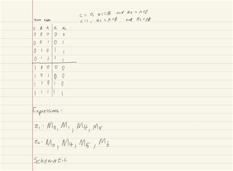 Solved Pre Lab Design A Combinational Circuit Using A Dec