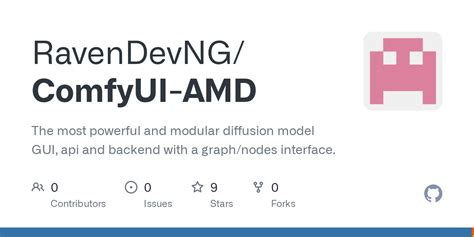 Github Ravendevngcomfyui Amd The Most Powerful And Modular Diffusion Model Gui Api And