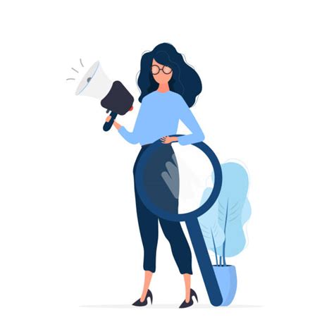 3d People Yelling Megphone Cartoon Illustrations Royalty Free Vector Graphics And Clip Art Istock