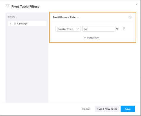 Apply Filters To A Pivot Table