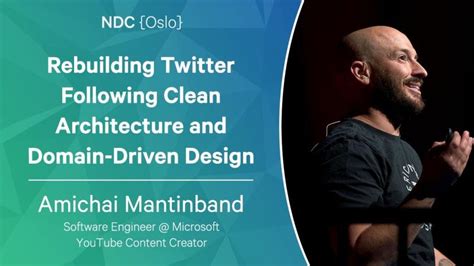 Tanapat S On Linkedin Rebuilding Twitter Following Clean Architecture And Domain Driven Design