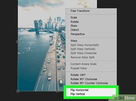 How To Flip An Image In Adobe Photoshop Canvas Or Layer