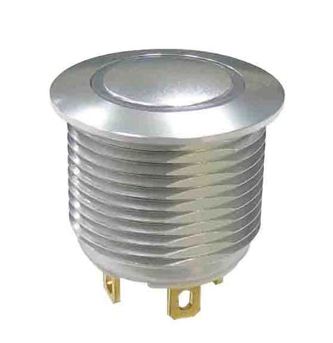 Rs Pro Rs Pro Push Button Switch Momentary Panel Mount 16mm Cutout Spst 36v Dc Ip67