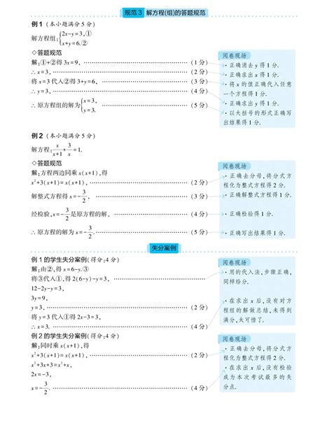 2024年中考数学答题规范 知乎