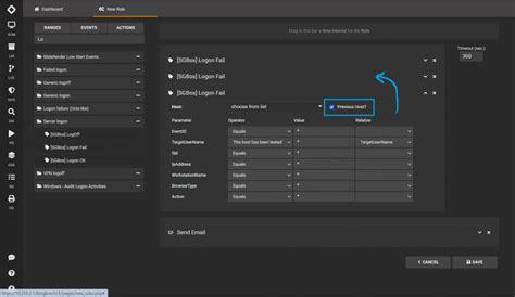 Multiple Events Correlation Rule Sgbox Next Generation Siem And Soar