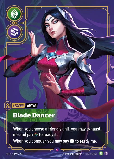 Calm Chaos Irelia Blade Dancer Deck Riftbound
