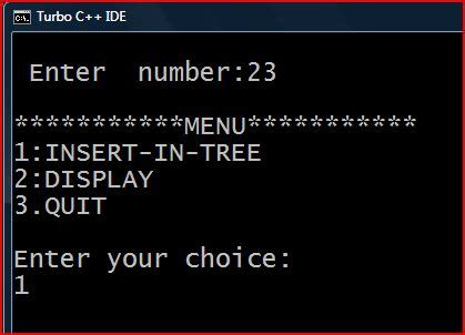 C PROGRAMS C PROGRAM TO IMPLEMENT BINARY SEARCH TREE