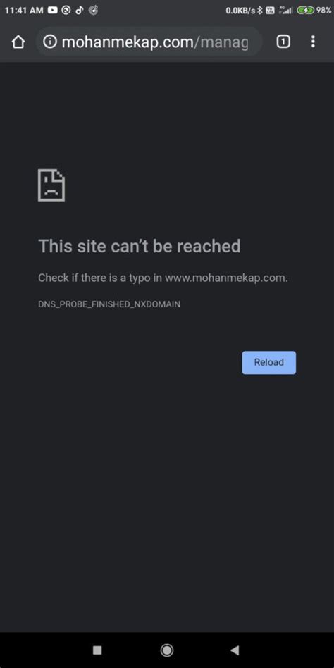 how to fix dns probe finished nxdomain ittech