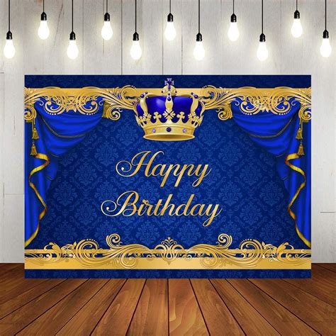 Lofaris Royal Prince Birthday Backdrop For Turkey Ubuy
