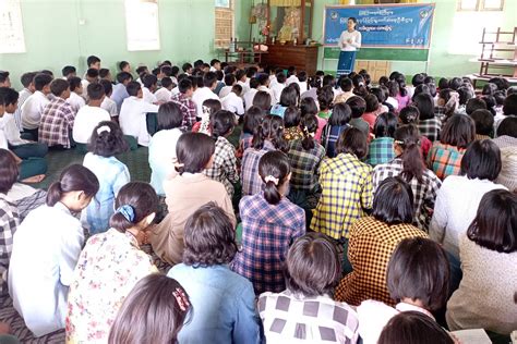 ပျော်ဘွယ်မြို့နယ်၊ အ ထ က ခွဲ အောင်သာ တွင် အသိပညာပေးဟောပြောပွဲ၊ နံရံကပ