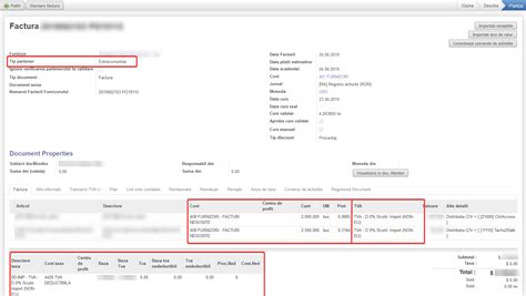 Inregistrare Factura Import Non Eu Respectiv DVI EoSERVER 7 X