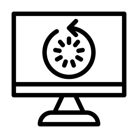Restart Icon Design 20377839 Vector Art At Vecteezy